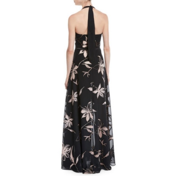 Halston Heritage | Dresses | Halston Heritage Floral Gown | Poshmark